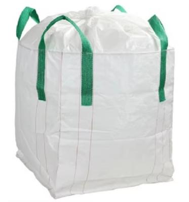 China Premium 1 Ton Jumbo Bag Heavy Duty Bulk Sack Tear Resistant Woven PP For Industrial Storage for sale