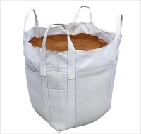China High Strength FIBC Bulk Bag 500kg To 2 Ton Capacity Durable Polypropylene Jumbo Sack Beige Or Custom Colors for sale