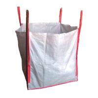 China Industrial Grade 1 Ton Jumbo Bag Woven PP Bulk Sack High Durability Tear Resistant For Bulk Storage for sale