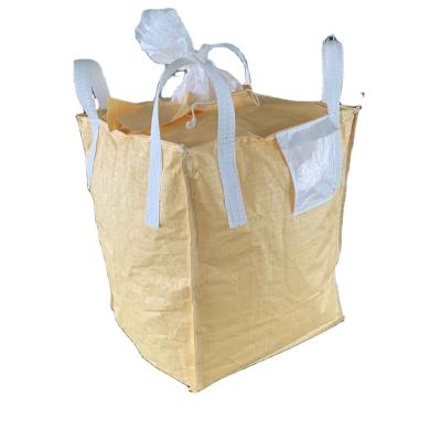 China Stable Performance 1 Ton Jumbo Bag Woven PP Bulk Sack Heavy Duty Strength Tear Resistant For Industrial Storage for sale