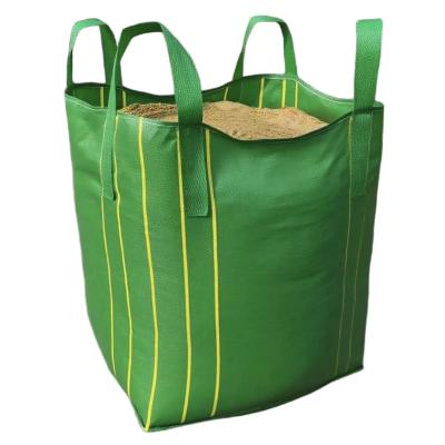 China High Tensile Strength PP Woven FIBC Bulk Bag 1000kg Capacity Large Volume Storage Transport Jumbo Bag With Stable Bearing Performance for sale