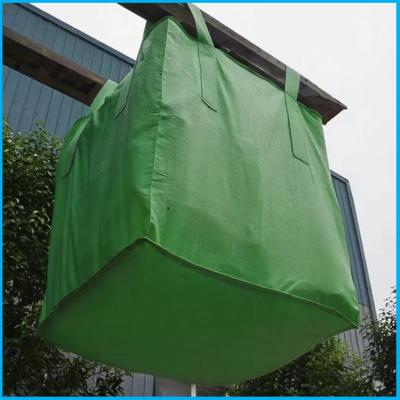 China High Tensile Strength 1.5 Ton 1500kg PP Woven Fabric FIBC Bulk Jumbo Bag For Bulk Transport for sale