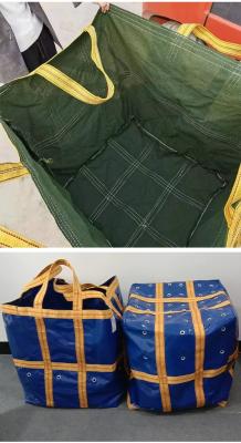 China Reinforced Circular Structure FIBC Bulk Bag Thickened Wearproof Fabric Sturdy Build For Reliable Transportation for sale