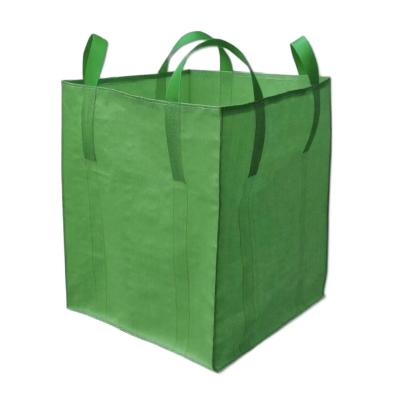 China High Strength 1 Ton Woven PP Bulk Bag Heavy Duty Construction Tear Proof Wear Resistant For Industrial Bulk Storage for sale