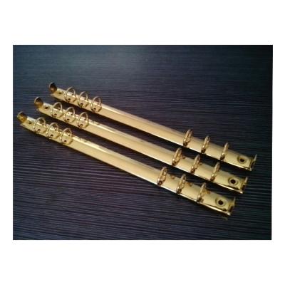 China B5 Gold 6-Hole High Quality Durable Book Holder Hardware Binder Various File Folder Accessories for sale