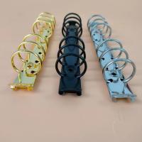 China Wholesale Office Supplies Customize Colorful O Shape 6 Ring Binder Mechanism Loose Leaf Folder Stationery Accessories for sale