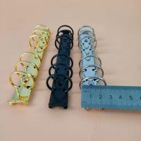 China Wholesale Office Supplies Customize Colorful O Shape 6 Ring Binder Mechanism Loose Leaf Folder Stationery Accessories for sale