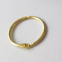 China Customization Factory Wholesale Adjustable 20mm Metal O Ring Buckle Spring Gate Snap Hook for Bags File Folder Accessories for sale