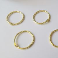 China Customization Factory Wholesale Adjustable 20mm Metal O Ring Buckle Spring Gate Snap Hook for Bags File Folder Accessories for sale
