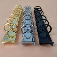 China Planning Money Ring Nickel Plated Book Rings Metal Loose Leaf Binder for sale