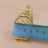 China Trading Card Customize Spiral Metal Loose Leaf Binder Rings for Notebook for sale