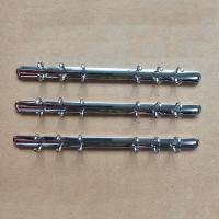 China 6-Ring Nickel-Plated Metal Binder Clips | Custom Colors & Sizes | Stationery Accessories for Notebooks, Photo Albums, Folders for sale