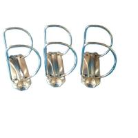 China Wholesale High-Quality A8 2-Ring D-Ring Metal Binder Clips Customizable Logo Color Size Bulk Office Supplies for Business School for sale