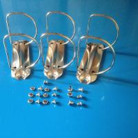 China Wholesale High-Quality A8 2-Ring D-Ring Metal Binder Clips Customizable Logo Color Size Bulk Office Supplies for Business School for sale
