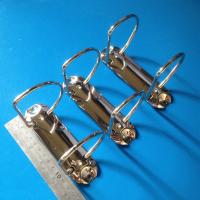 China Wholesale High-Quality A8 2-Ring D-Ring Metal Binder Clips Customizable Logo Color Size Bulk Office Supplies for Business School for sale