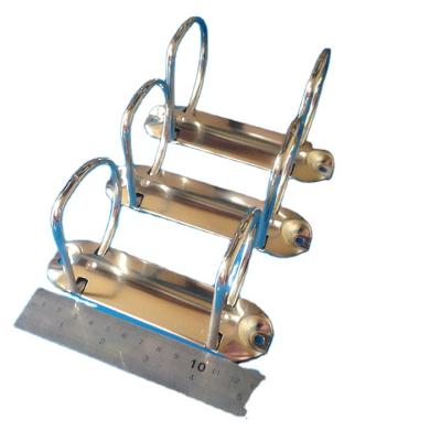 China Wholesale D-Ring 2-Ring A7 Silver Metal Binder Clips for Notebooks Albums Invoices Journals Custom Colors & Sizes Factory Direct for sale