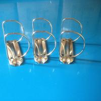 China Wholesale D-Ring 2-Ring A7 Silver Metal Binder Clips for Notebooks Albums Invoices Journals Custom Colors & Sizes Factory Direct for sale