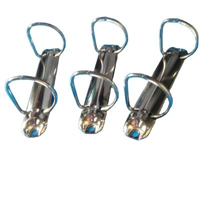 China Wholesale Nickel Plated 2-Ring Binder Clips | Custom Logo & Color Metal Clips for Office/Home Use | Receipt/Stationery Organizer for sale