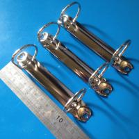 China Wholesale Nickel Plated 2-Ring Binder Clips | Custom Logo & Color Metal Clips for Office/Home Use | Receipt/Stationery Organizer for sale