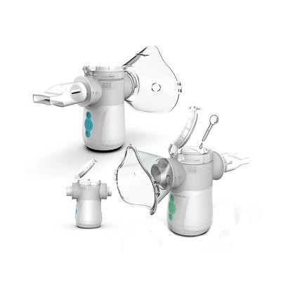 China Baby Pediatric Mini Mist Nebulizer Mute Inhalator Portable Cough Nasal Nebuliser for sale