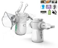 China Baby Pediatric Mini Mist Nebulizer Mute Inhalator Portable Cough Nasal Nebuliser for sale