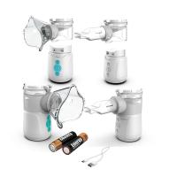 China Mini Cough Drug Atomizer Cold Cough Nebulizer Machine Removable Battery Kids Adult Household Portable Mesh Nebulizer for sale