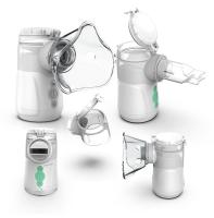 China Cough Cold Pediatric Portable Nebulizer With Vibrating Mask Portable Nozzle for sale