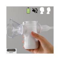 China Double Channel Medical Portable Inhaler Nebulizer IP45 With Mask Mouthpiece for sale