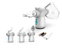China DC5V / 3V 2.6μm Portable Inhalation Machine Commercial Home Nebulizer Machine for sale
