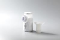 China Mini Mute Medical Nebulizer Inhaler Machine For Respiratory Tract And Eyes 2-3μm for sale
