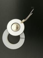 China Lead Free Piezoelectric Ceramic Disc Mesh Atomizer Microporous PZT Disk for sale