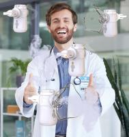 China Adjustable Pediatric Adult Mesh Nebulizer Deposit The Lungs ≥0.26ml/min for sale