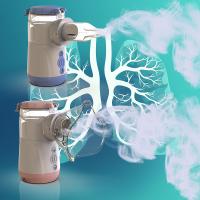 China Pediatric Adult 18ml Capacity Portable Inhaler Nebulizer For Improved Breathing for sale