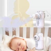 China IPx4 2AA Alkaline Battery Mesh Nebulizer Anti Broken and Auto Shut off for sale