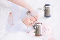 China AA Battery Or DC USB Powered Kids Adult Mesh Nebulizer to Alveoli Bronchioles for sale