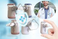 China Portable Mesh Nebulizer Machine with 105-110Hz Vibrating Frequency For Lung Health for sale