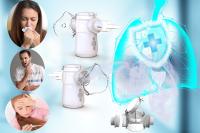 China 2.0-3.3μm Adjustable Pediatric and Adult Mesh Nebulizer for Targeted Lung Delivery for sale