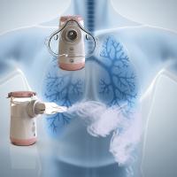 China 2.0-3.2um MMAD Medical Mesh Nebulizer with Adjustable Rate for sale
