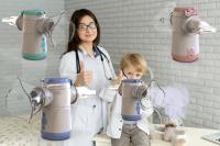 China 1-4.7μm Fine Particle Size Vibrating Mesh Inhaler Aerosol Delivery for Kids Or Adult for sale