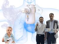 China Portable Vibrating Mesh Inhaler Home use Atomization Rate ≥0.3ml/min for sale