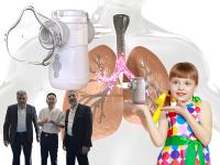 China Portable Vibrating Mesh Inhaler Battery and DC 5V USB Powered for Medical Treatment for sale