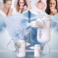 China Compact Portable Mesh Nebulizer with DC 5V USB Power 9-18ml Capacity MMAD 2.5-3.5 μm Noise Level ≤40dB for sale