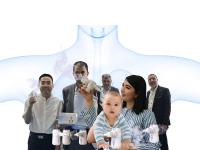 China Portable Vibrating Nebulizer 2-3μm MMAD Particles Inhalation Machine with 9-18ml Capacity and 1.5W Power Consumption for sale