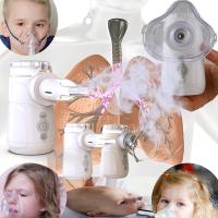 China Portable Vibrating Nebulizer 2-3μm MMAD Particles Inhalation Machine with 9-18ml Capacity and 1.5W Power Consumption for sale