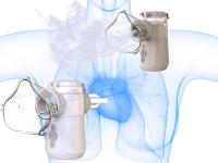China Portable Vibrating Nebulizer 2-3μm MMAD Particles Inhalation Machine with 9-18ml Capacity and 1.5W Power Consumption for sale