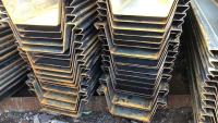 China Q195 Q235 Cold Rolled Z Type Steel Sheet Pile 2.0mm Thickness for Cofferdam Retaining Wall for sale