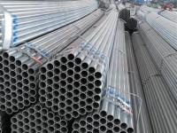 China Hot Dip Galvanized Steel Pipe ERW Welded GI Tube OD 15-600mm Thickness 0.125-5mm for sale