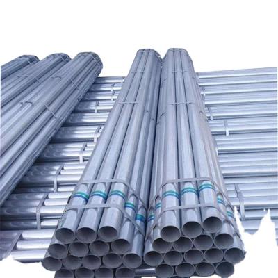 China Q235 Q345 Schedule 40 Galvanized Steel Pipe 0.12-60mm Thickness for Gas for sale