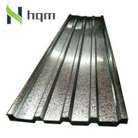 China 0.45mm Corrugated Galvanized Iron Zinc Metal Roof Sheet Panels 600-1250mm Width for sale