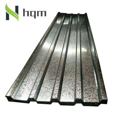 China 0.45mm Corrugated Galvanized Iron Zinc Metal Roof Sheet Panels 600-1250mm Width for sale